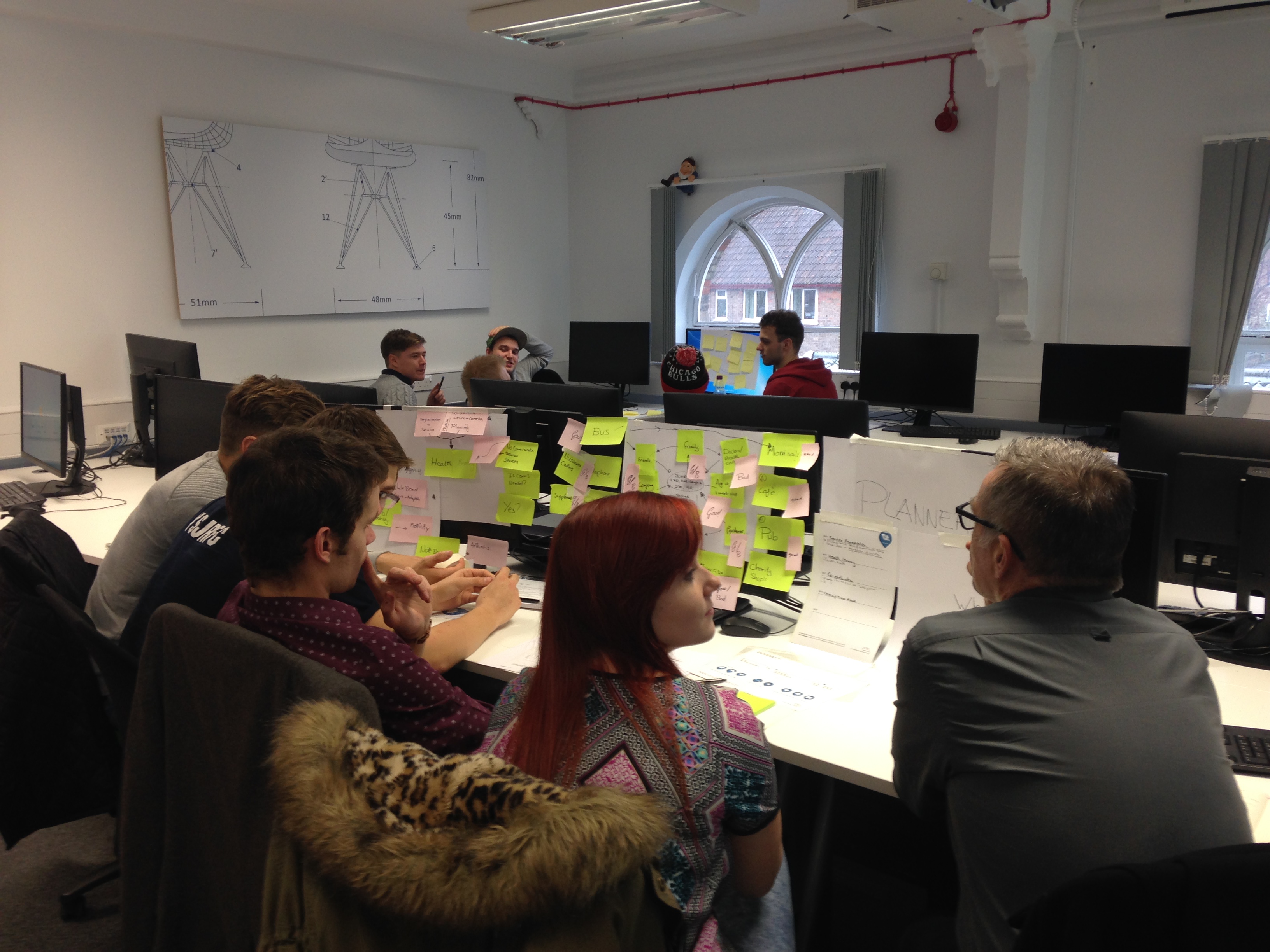 Service design workshop at York St. John